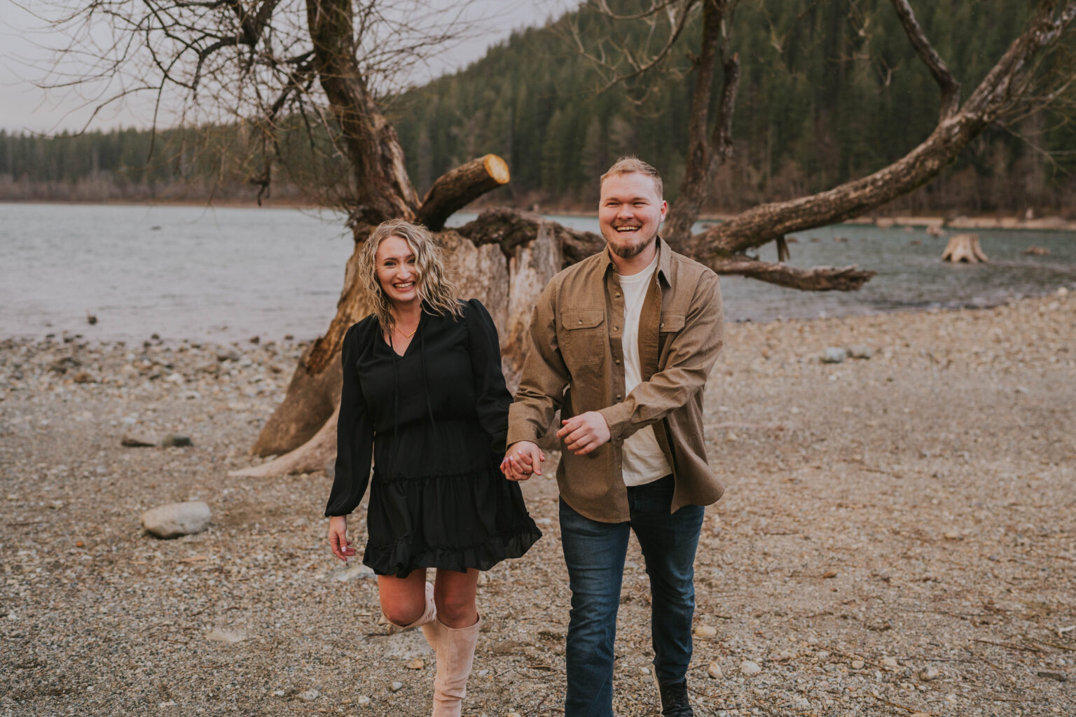 Rattlesnake Lake Proposal - Pacific Northwest Elopement Photographer