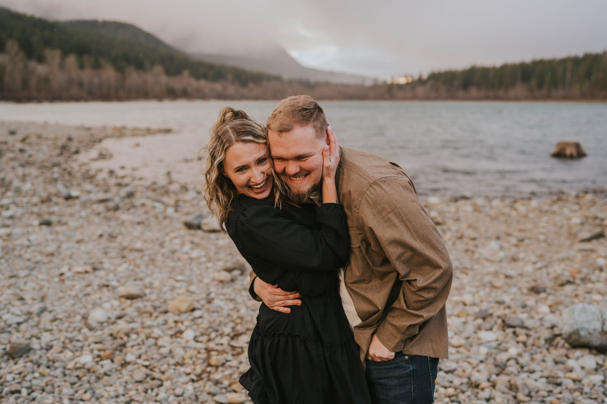 Rattlesnake Lake Proposal - Pacific Northwest Elopement Photographer